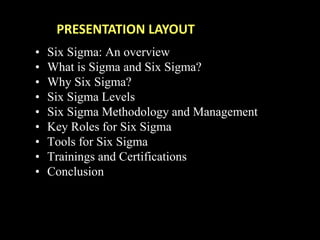 Chapter 4 six sigma | PPTX