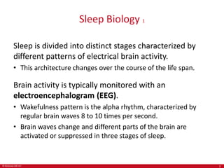 CHAPTER 4 SLEEP | PPTX | Sleep Disorders | Diseases and Conditions