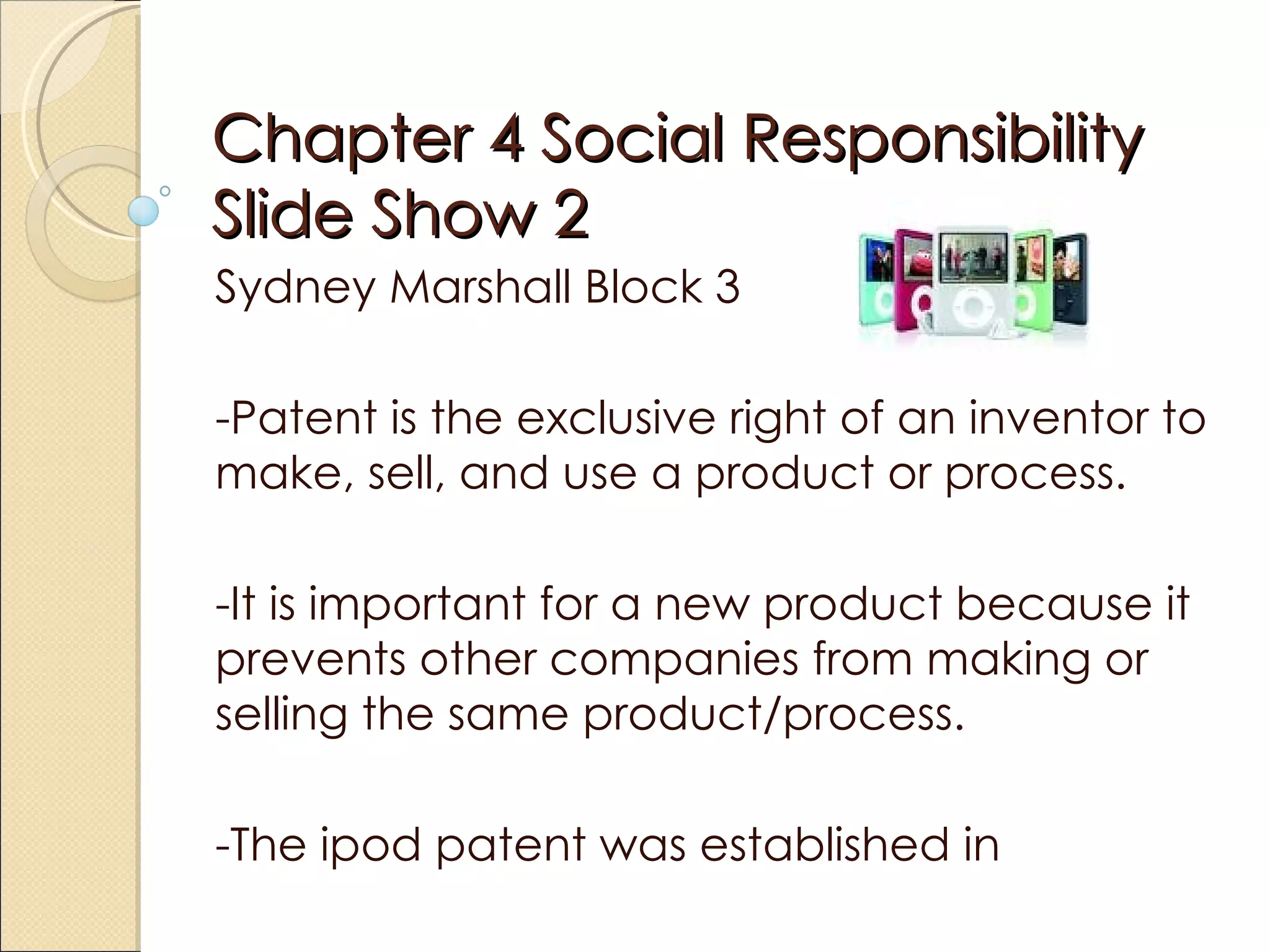 Chapter 4 Slide Show 2 | PPT