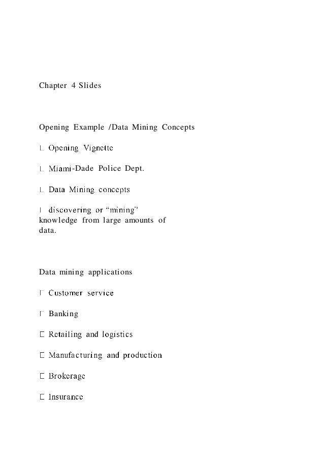 Chapter 4 Slidesopening Example Data Mining Concepts Pdf 0457