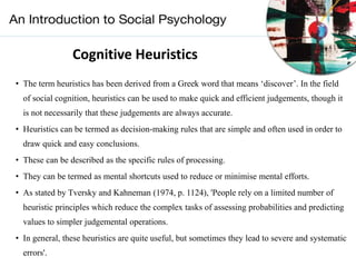 Chapter 4 Social Cognition | PPTX