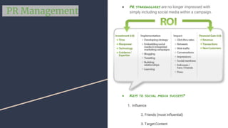 Chapter 4 social media in public relations | PPTX