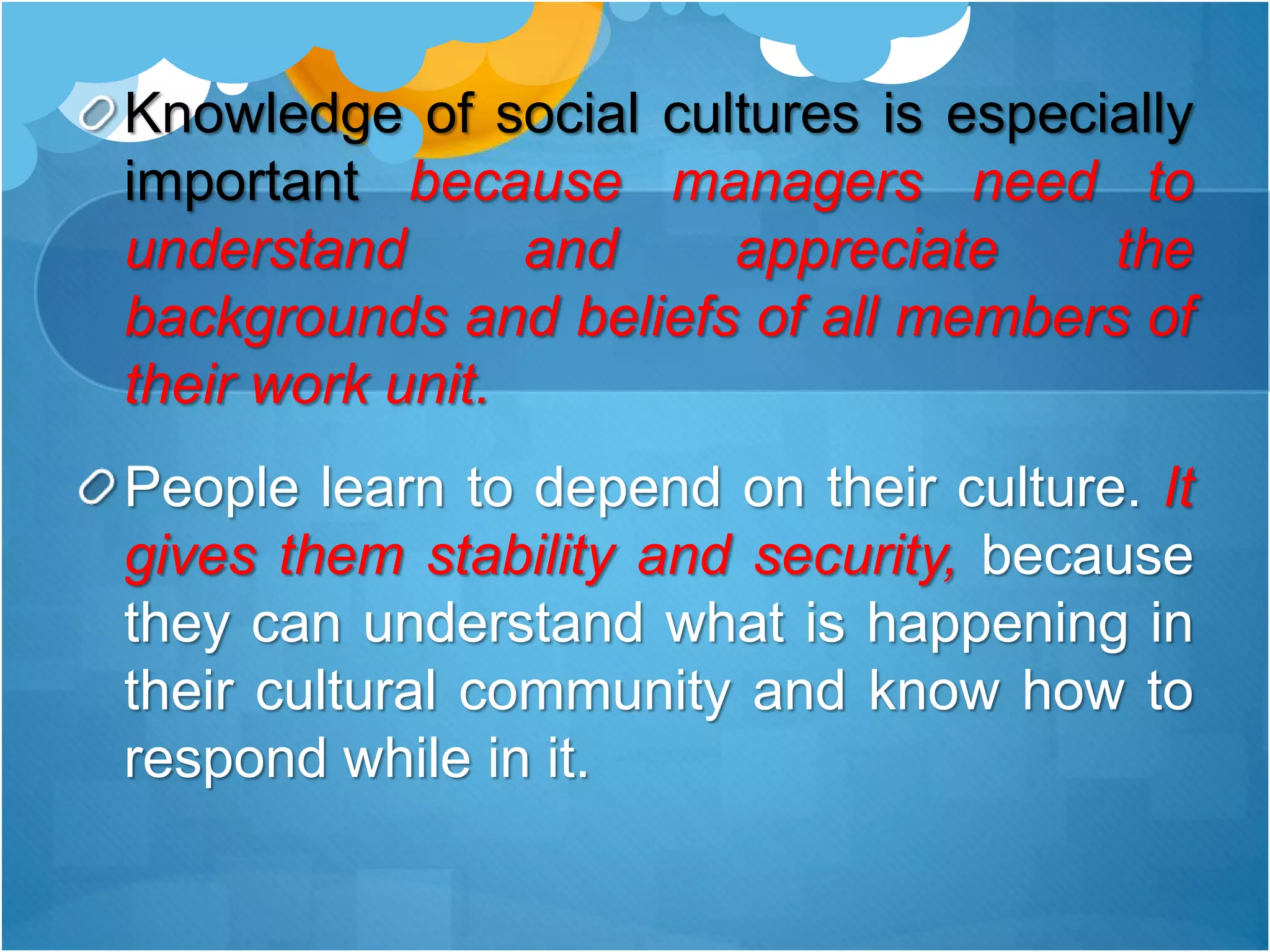 Chapter 4 Social System and Organization Culture | PPTX