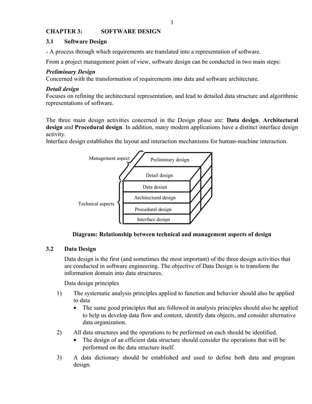 Chapter 4 software design | DOC | Programming Languages | Computing