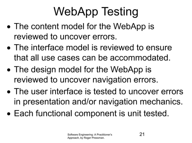 Chapter 4 Software Testing_Finalised_BW.ppt | Computer Software and ...