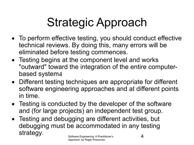 Chapter 4 Software Testing_Finalised_BW.ppt | Computer Software and ...
