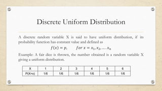 Chapter 4 Special Discrete Distribution.pptx