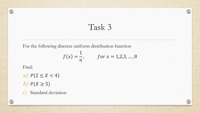 Chapter 4 Special Discrete Distribution.pptx