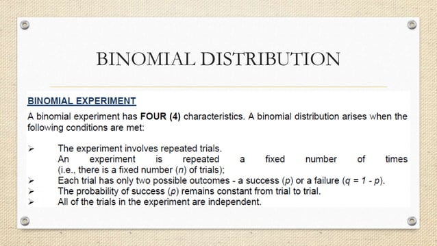 Chapter 4 Special Discrete Distribution.pptx