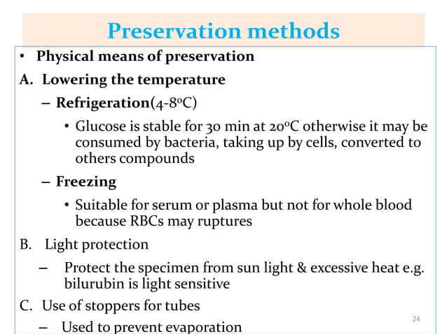 Chapter 4 Specimen collection, handling, and processing.ppt | Blood ...