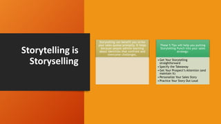 Chapter 4: Storytelling Is Storytelling | PPTX