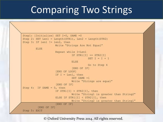 Chapter 4 strings | PPT