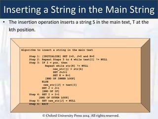 Chapter 4 strings | PPT