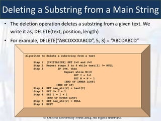 Chapter 4 strings | PPT
