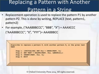 Chapter 4 strings | PPT