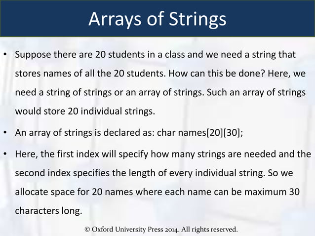 Chapter 4 strings | PPT | Programming Languages | Computing