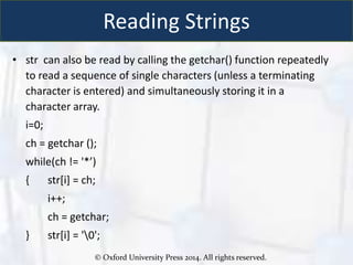 Chapter 4 strings | PPT | Programming Languages | Computing