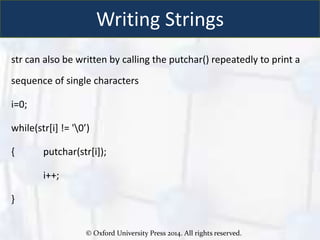 Chapter 4 strings | PPT