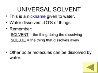 Chapter 4 Structure and Properties of Water.ppt