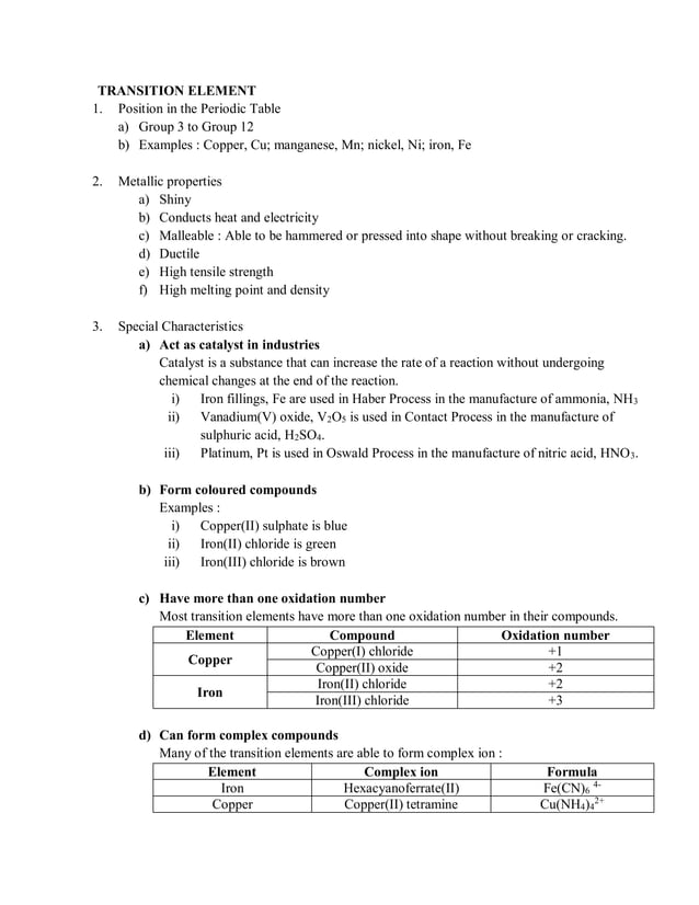 CHEMISTRY FORM 4 KSSM CHAPTER 4