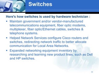 chapter4 Technical Skills Hardware Skills - نسخة.ppt