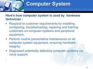 chapter4 Technical Skills Hardware Skills - نسخة.ppt