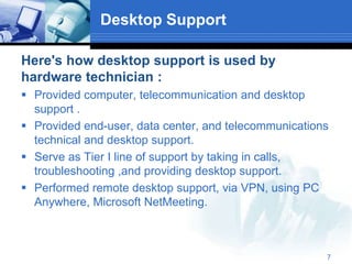 chapter4 Technical Skills Hardware Skills - نسخة.ppt