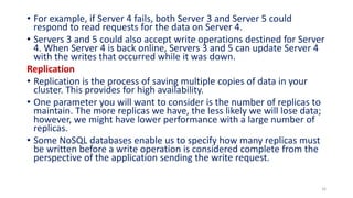Chapter 4 terminolgy of keyvalue databses from nosql for mere mortals ...