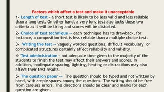 Characteristics of Assessment | PPTX