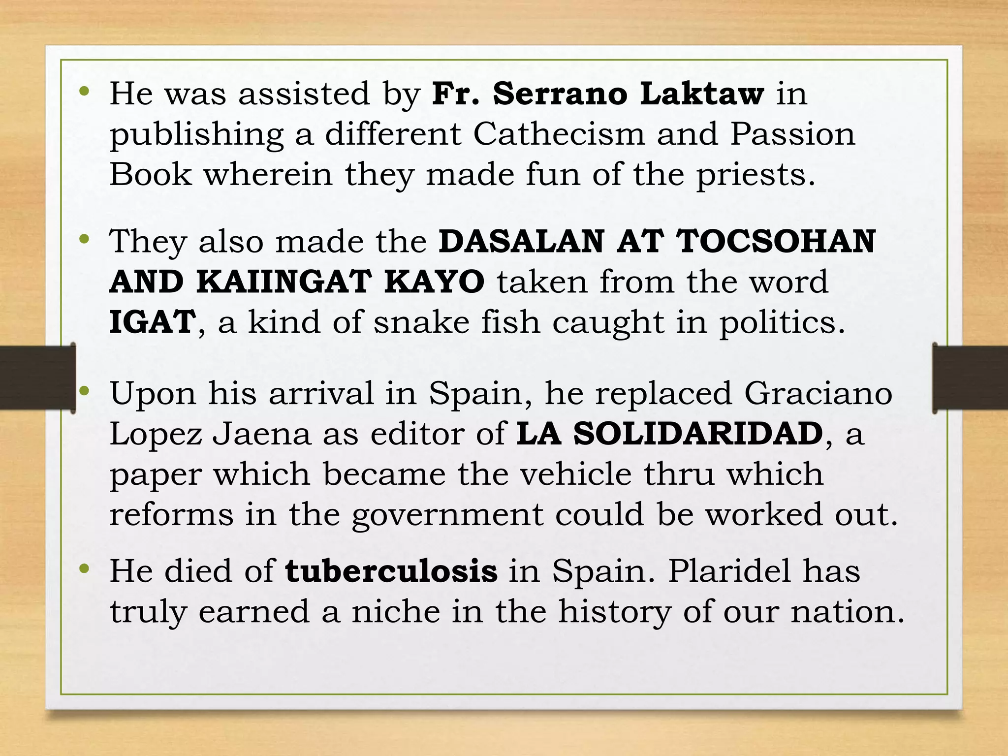 Chapter 4 the period-of-enlightenment (philippine literature) | PPTX