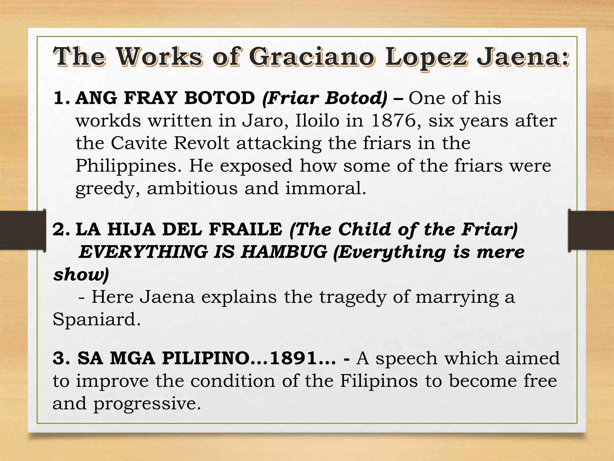 Chapter 4 the period-of-enlightenment (philippine literature) | PPTX