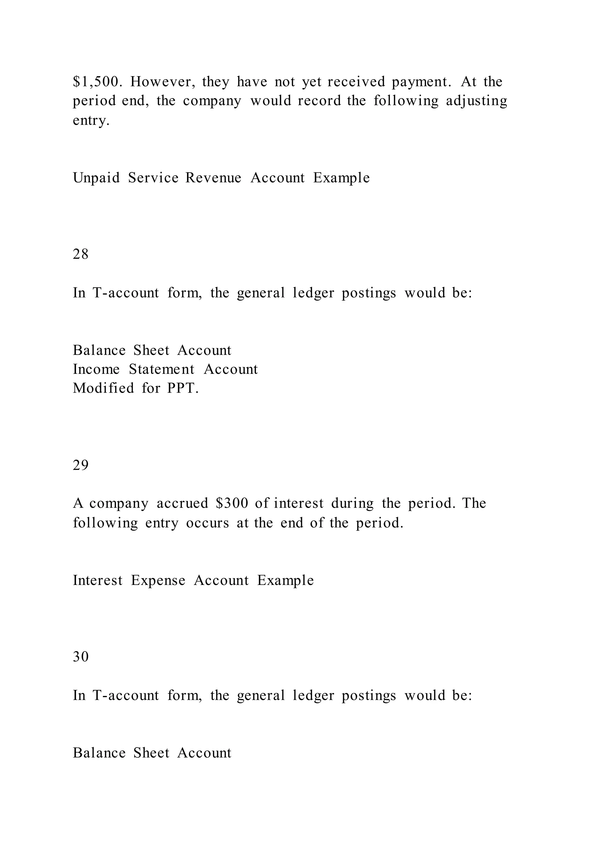 Chapter 4 THE ADJUSTMENT PROCESSPrinciples of Accounting, Vo | DOCX