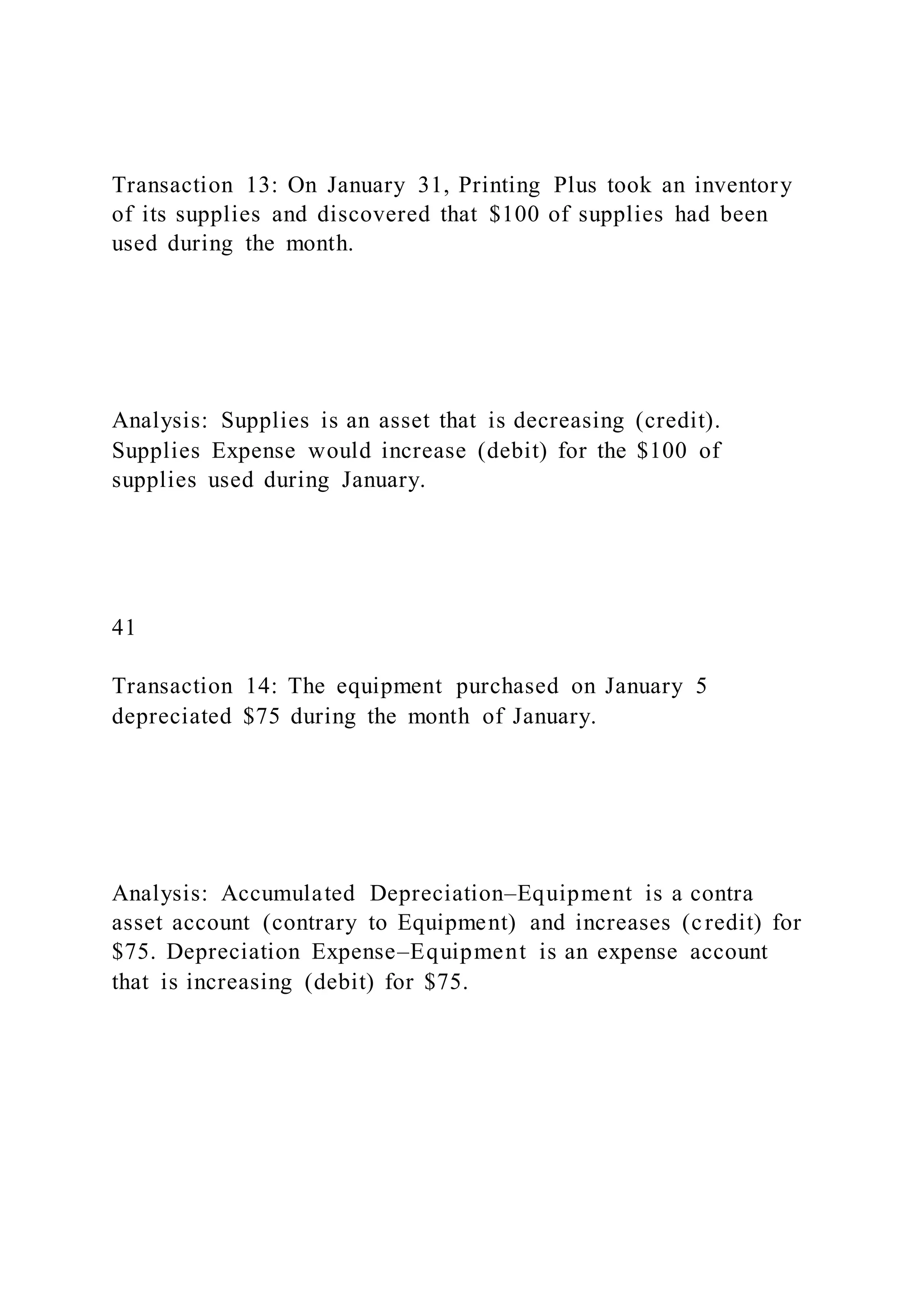 Chapter 4 THE ADJUSTMENT PROCESSPrinciples of Accounting, Vo | DOCX