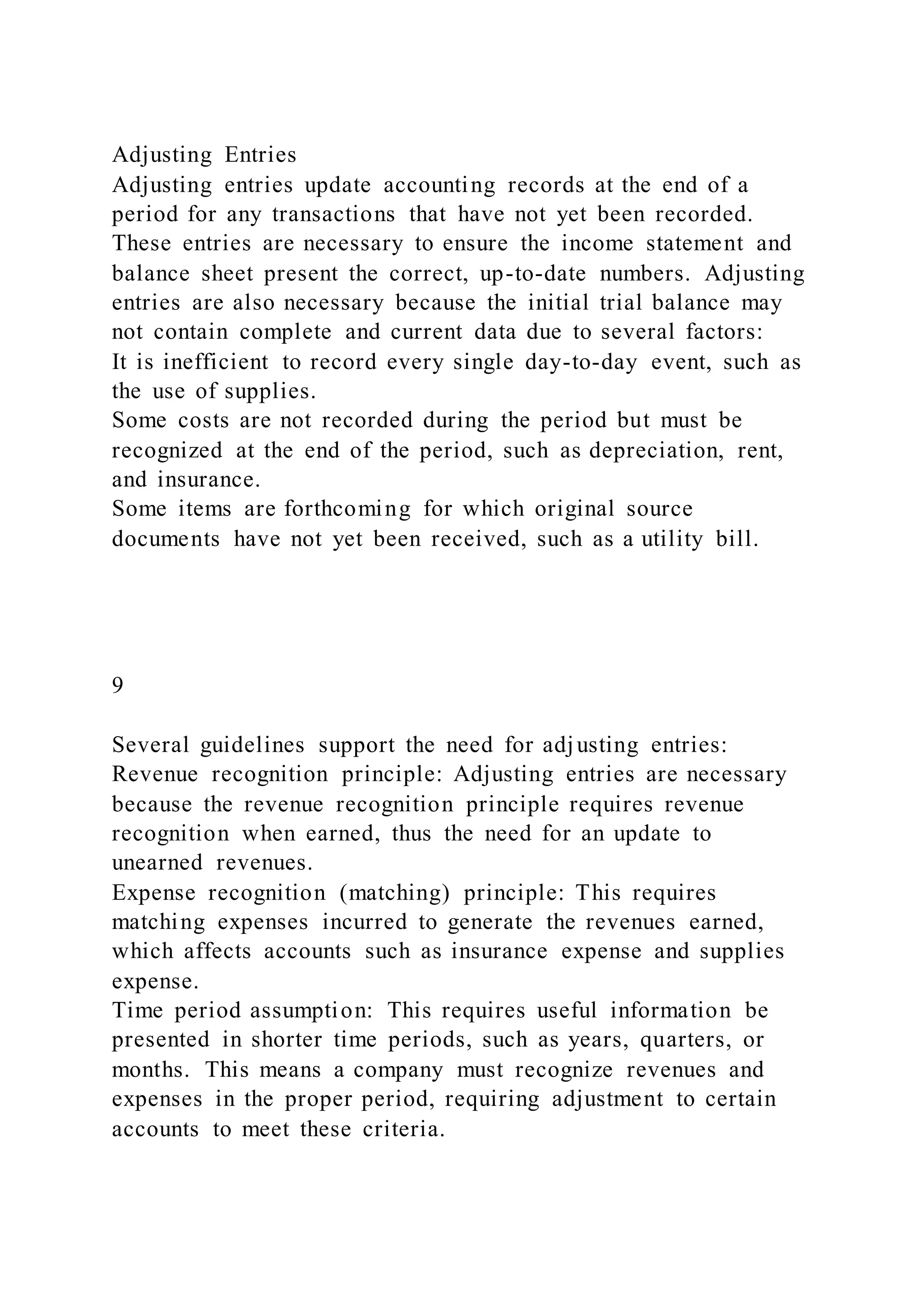 Chapter 4 THE ADJUSTMENT PROCESSPrinciples of Accounting, Vo | DOCX