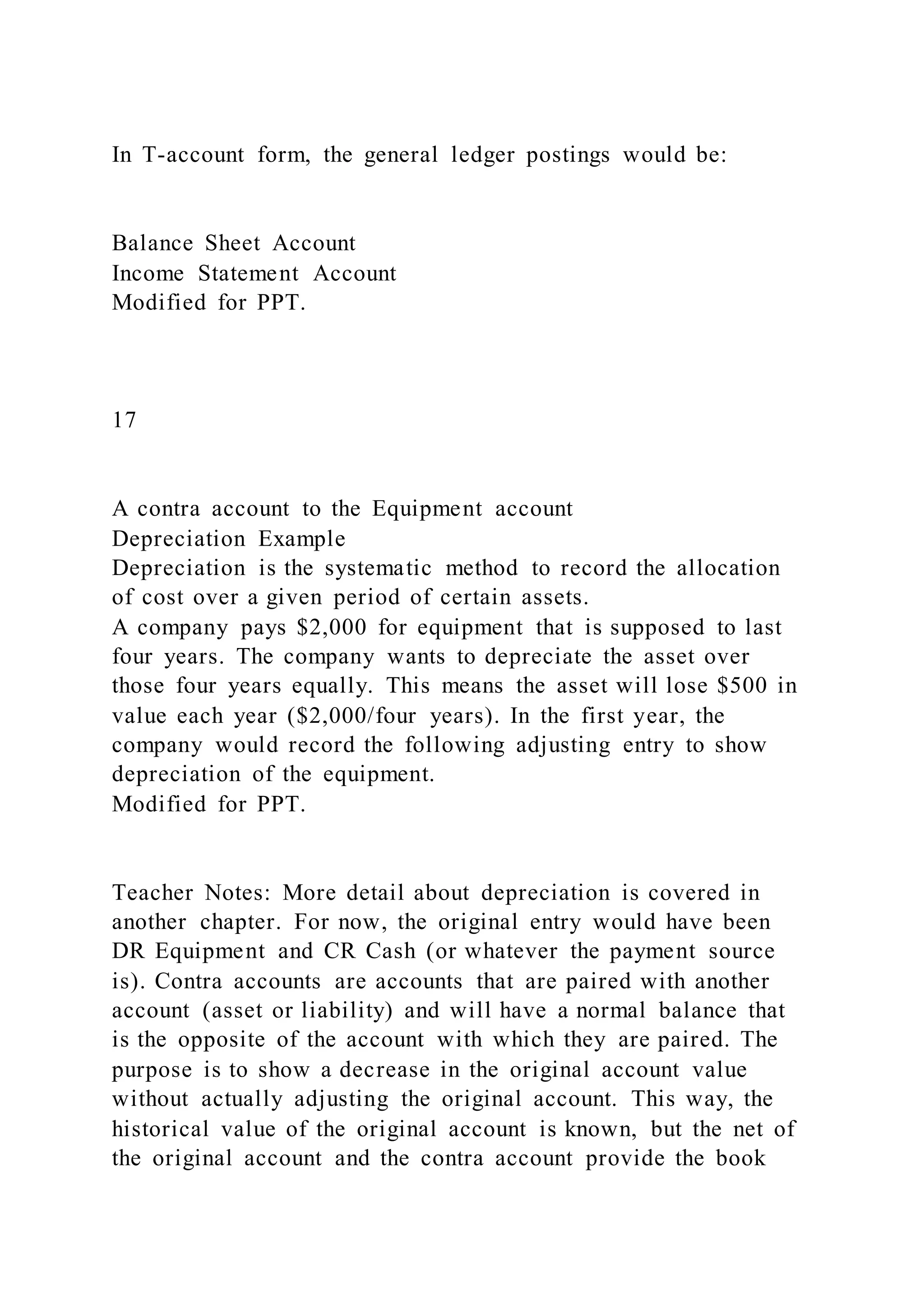 Chapter 4 THE ADJUSTMENT PROCESSPrinciples of Accounting, Vo | DOCX