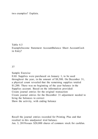 Chapter 4 THE ADJUSTMENT PROCESSPrinciples of Accounting, Vo | DOCX