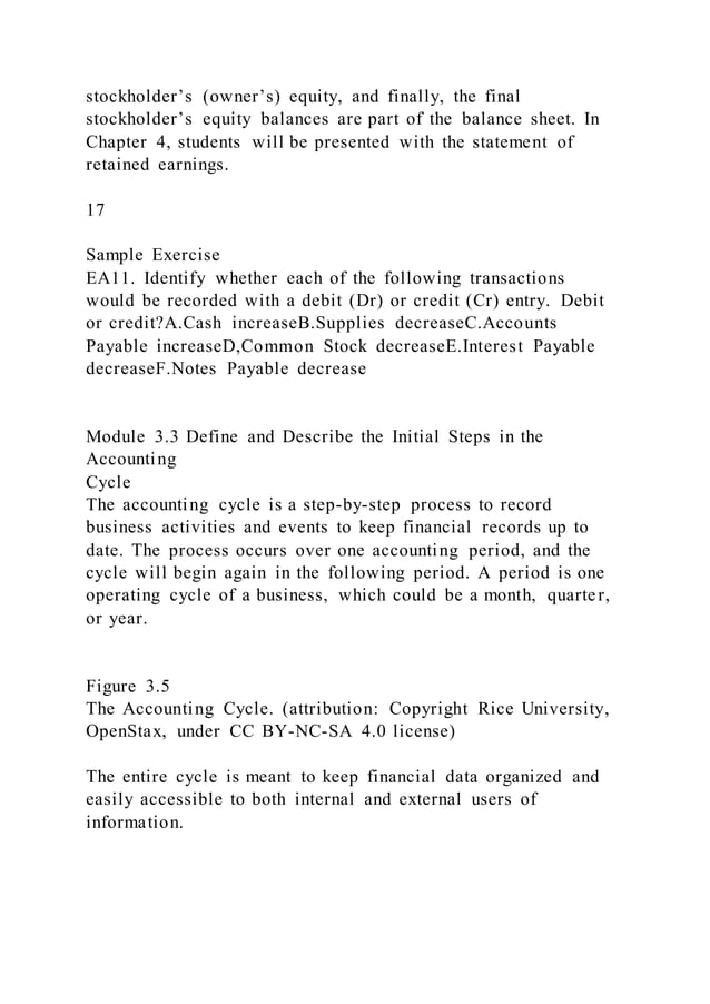 Chapter 4 THE ADJUSTMENT PROCESSPrinciples of Accounting, Vo | DOCX ...