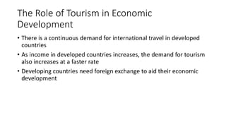 Chapter 4 the economics of tourism | PPTX