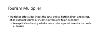 Chapter 4 the economics of tourism | PPTX