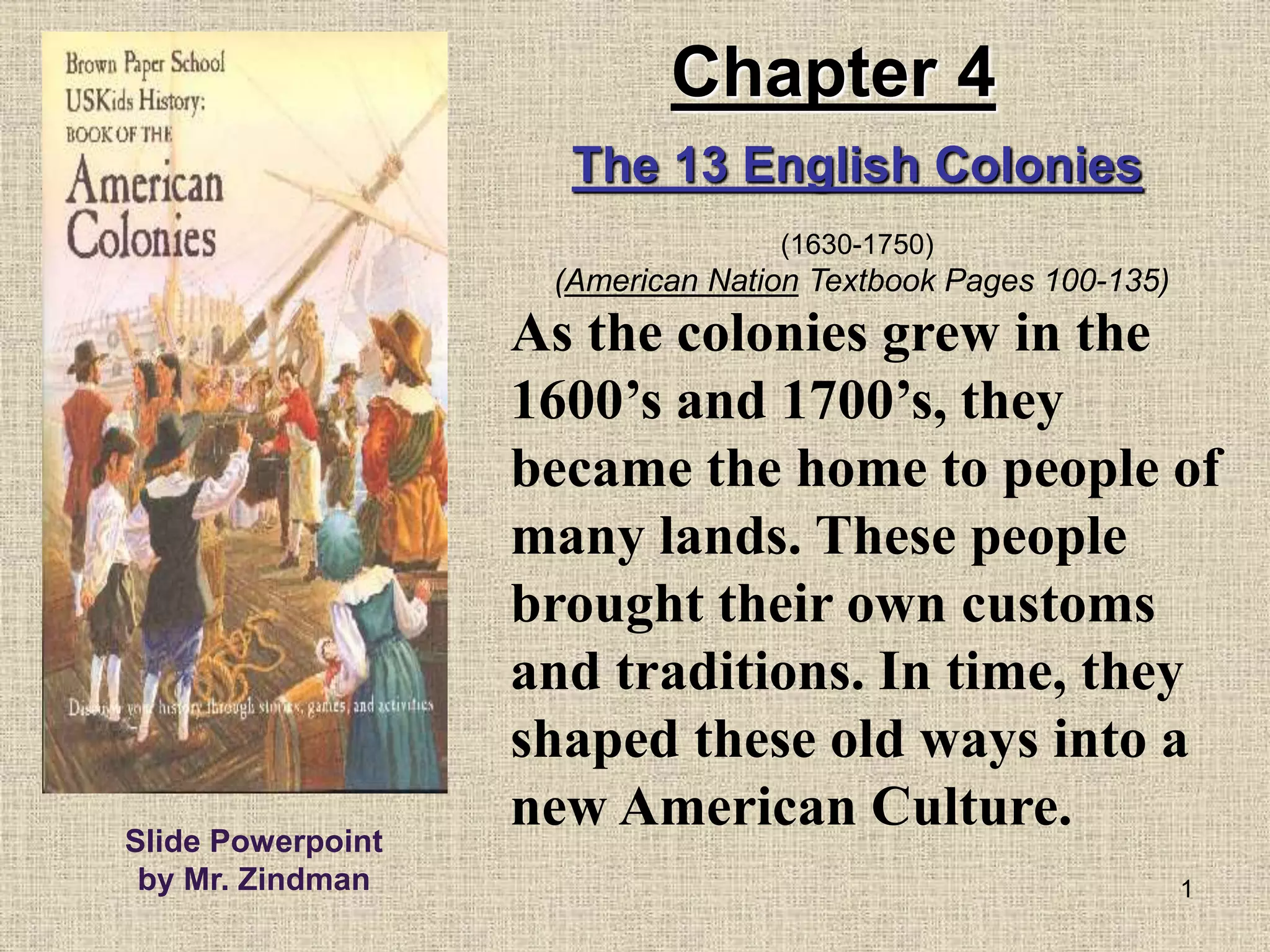 The Colonies Power point | PPT