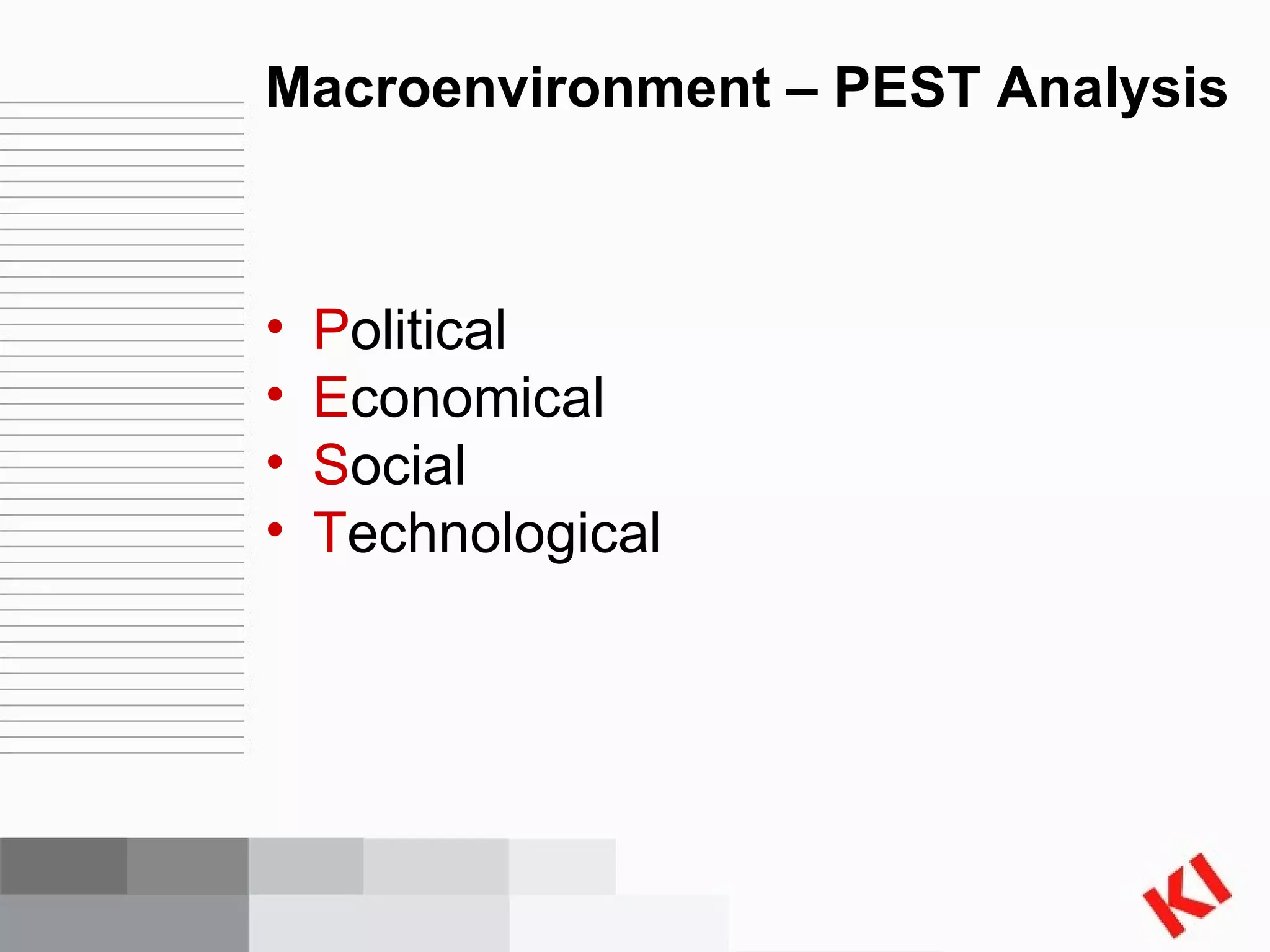 Chapter4 The Marketing Environment | PPT