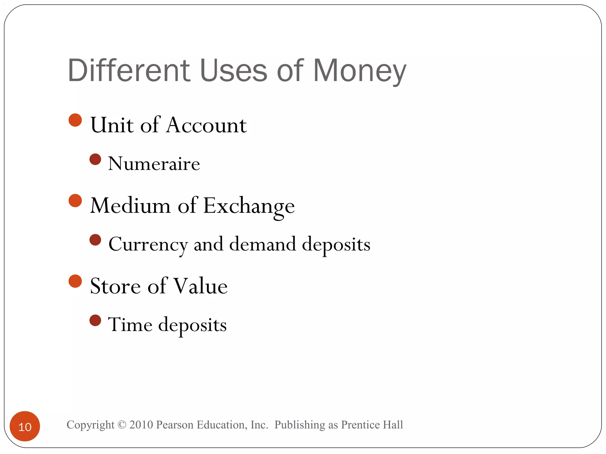 Chapter 4 the u.s. federal reserve and the creation of money | PPT