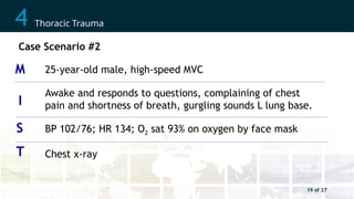 Chapter 4_ Thoracic Trauma.pptx ATLS..... | PPTX