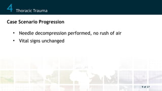 Chapter 4_ Thoracic Trauma.pptx ATLS..... | PPTX