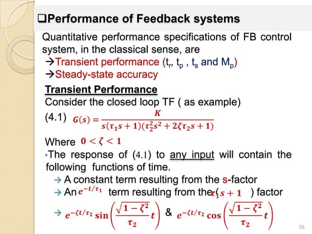 Chapter 4 time domain analysis
