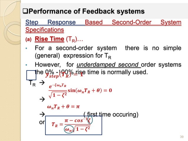 Chapter 4 time domain analysis