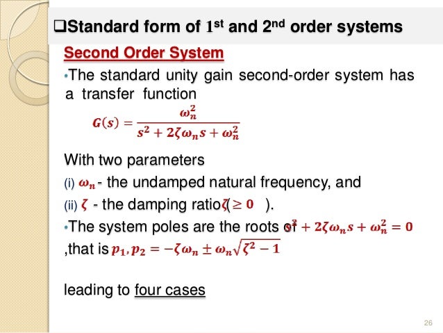 Chapter 4 time domain analysis
