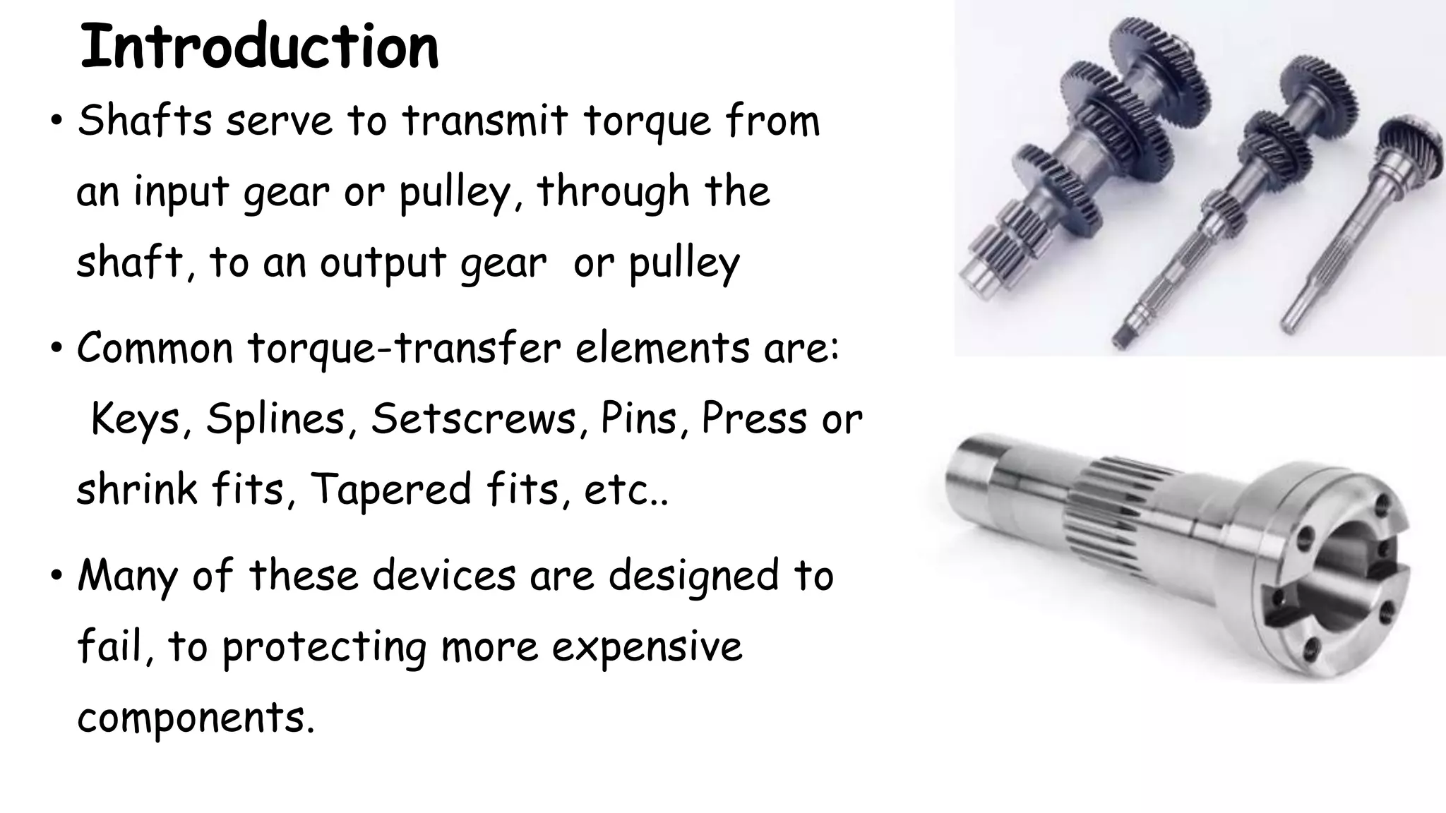 Chapter 4 torque transmiting element | PPTX