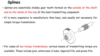 Chapter 4 torque transmiting element | PPTX