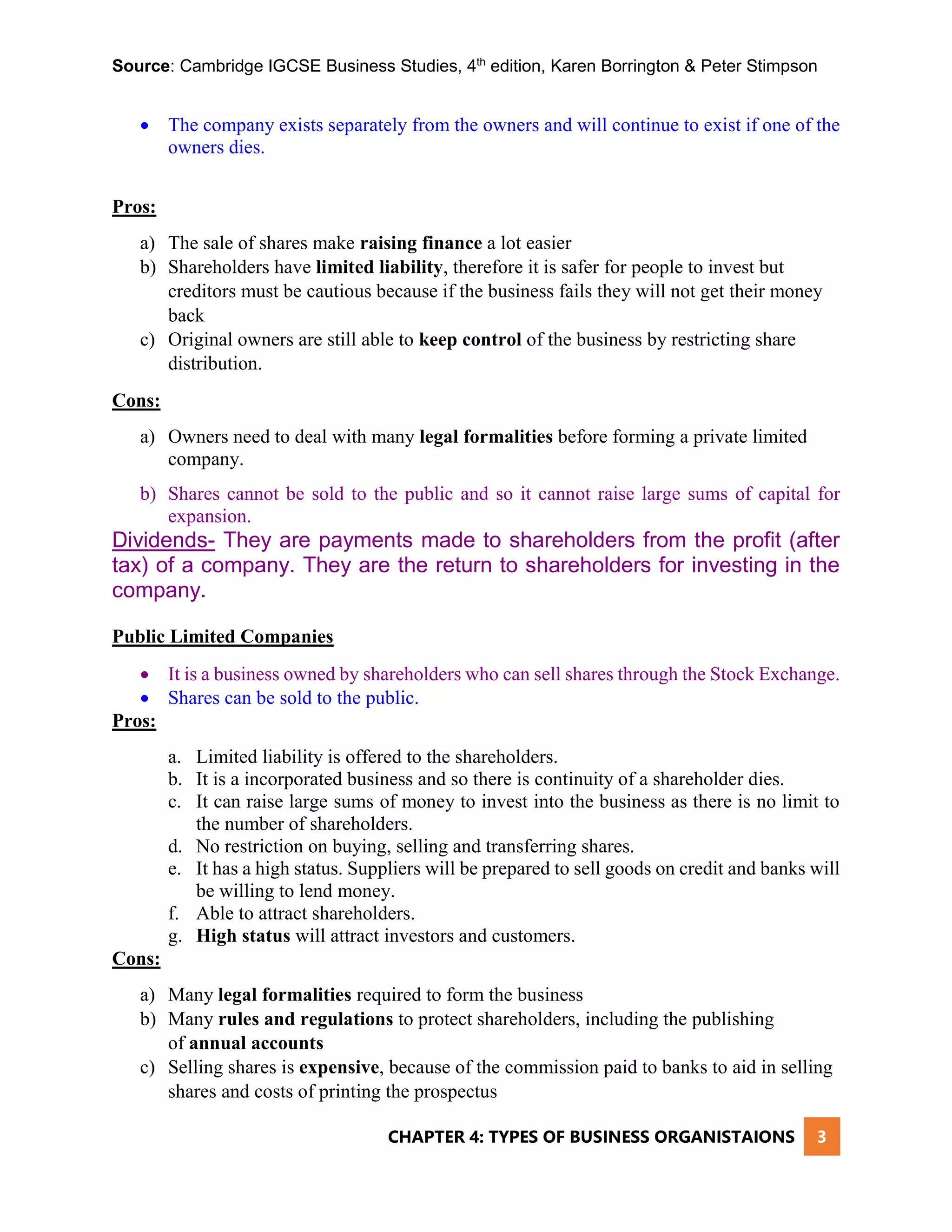 Chapter 4 Types of Business Organisation.docx